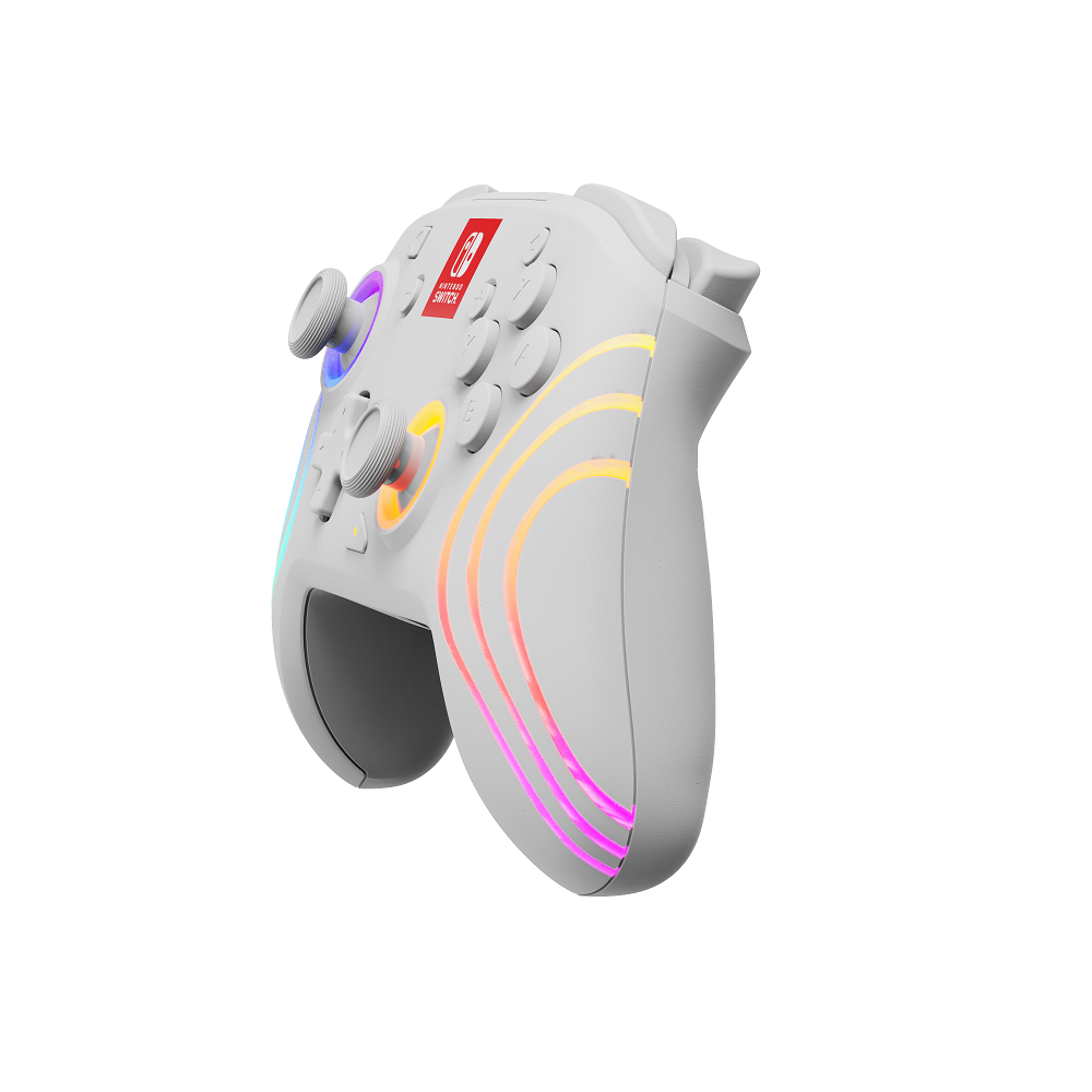 Official Afterglow Wave Wireless Controller Nintendo Switch - White ...