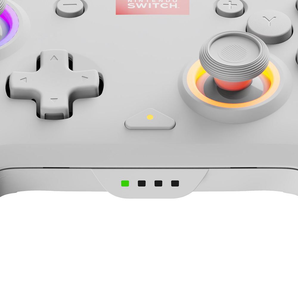 Official Afterglow Wave Wireless Controller Nintendo Switch - White ...