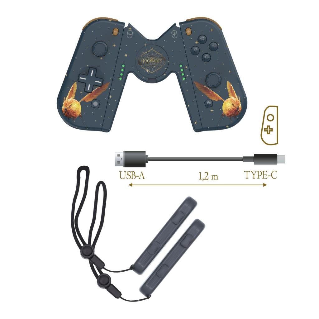 Wireless Duo Pro Pack Controller Nintendo Switch - Hogwarts Legacy : ShopForGeek.com: Manette ...