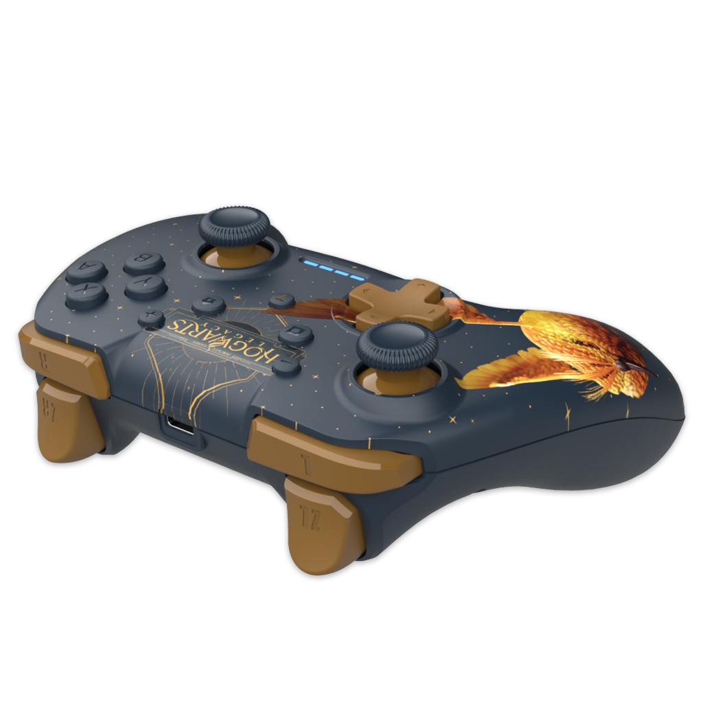 Wireless Controller Nintendo Switch - Hogwarts Legacy - Vif d'Or : ShopForGeek.com: Manette ...