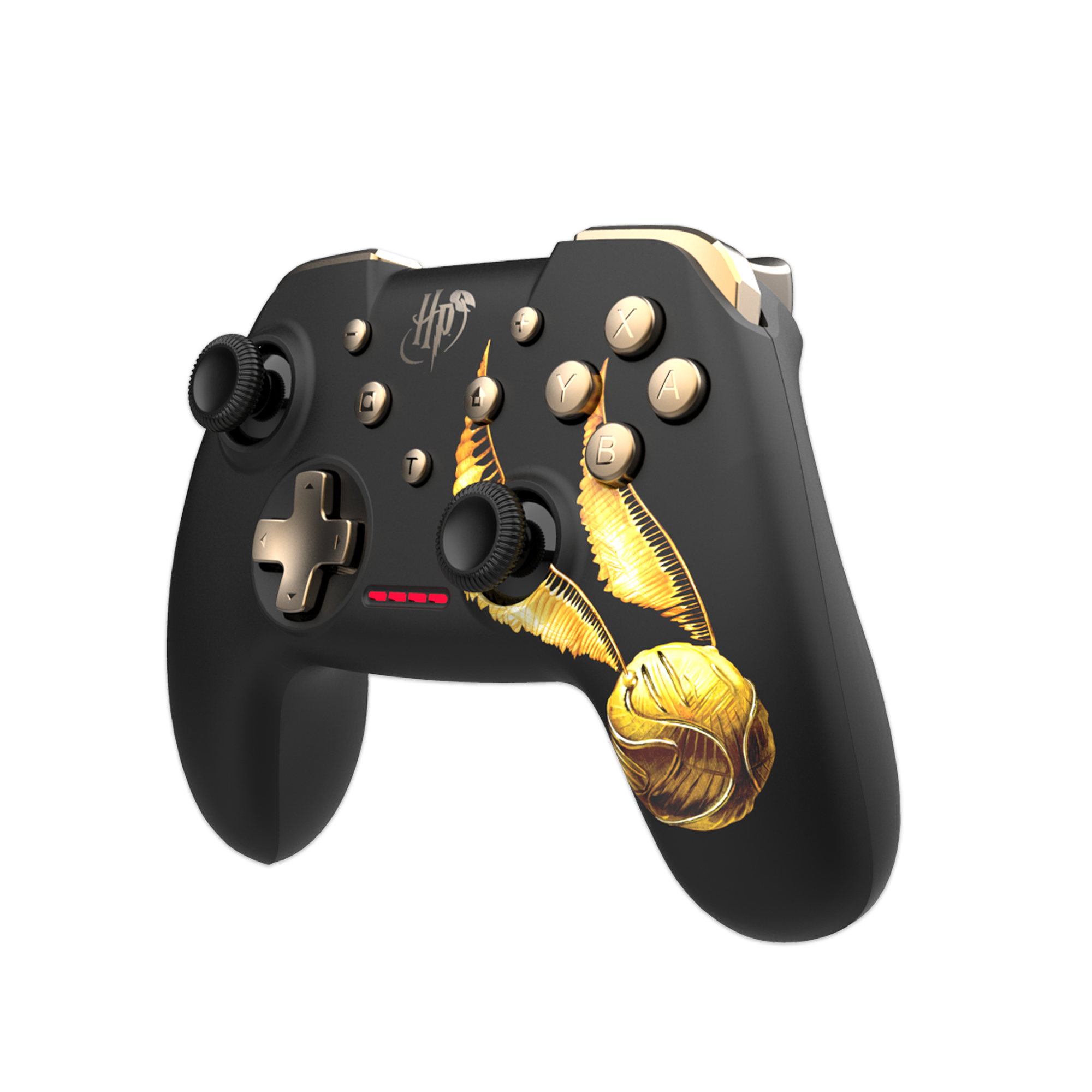 Wireless Black Controller - Harry Potter - Vif D'Or - Nintendo Switch : ShopForGeek.com: Manette ...