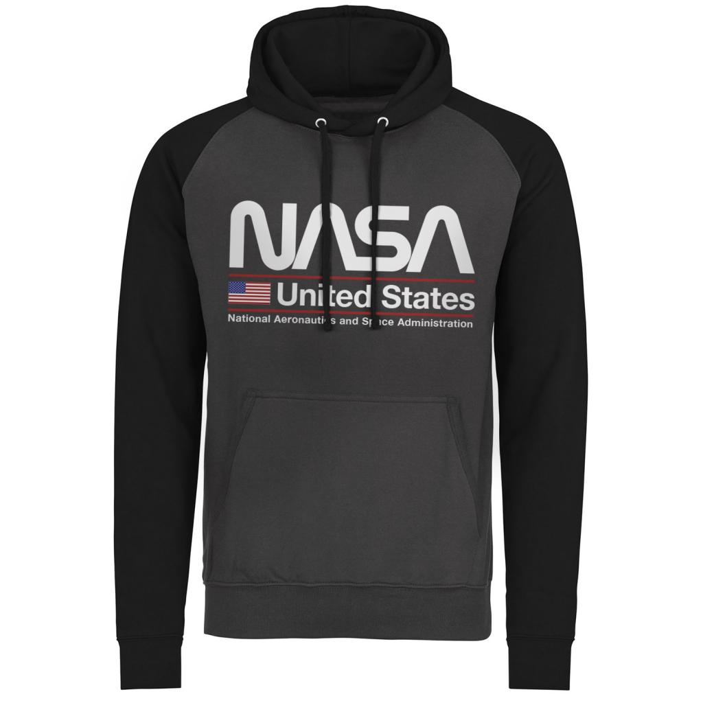 NASA - Baseball Sweat Hoodie - United States - (L) : ShopForGeek.com ...