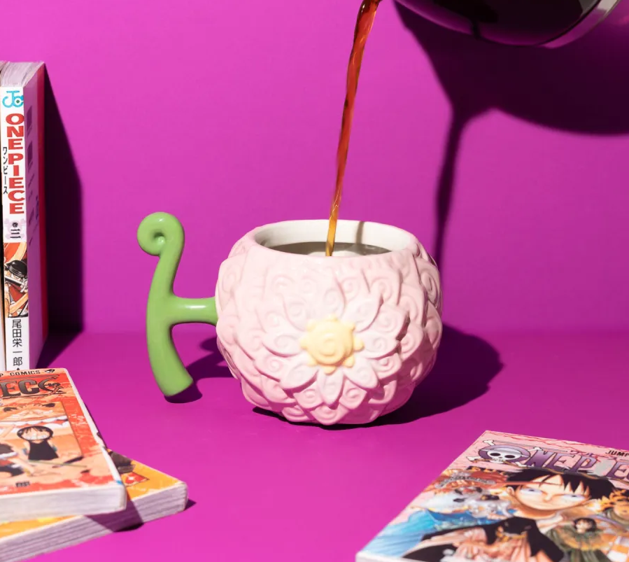 ONE PIECE NETFLIX - Flower-Flower Fruit - 3D Mug 17,5oz : ShopForGeek ...