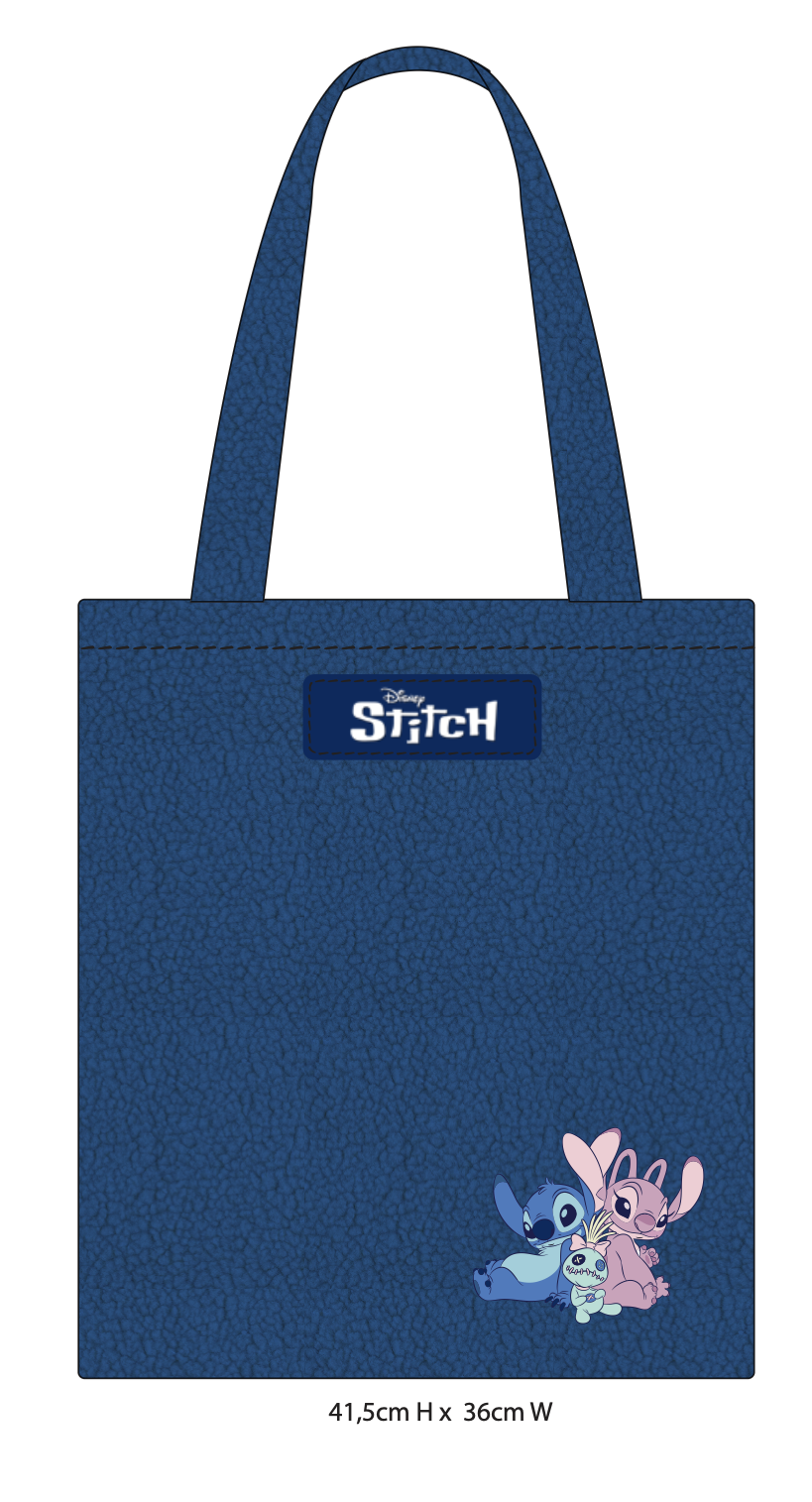 STITCH & ANGEL & SCRUMP - Totebag Teddy '41,5x36x2 cm' : ShopForGeek ...
