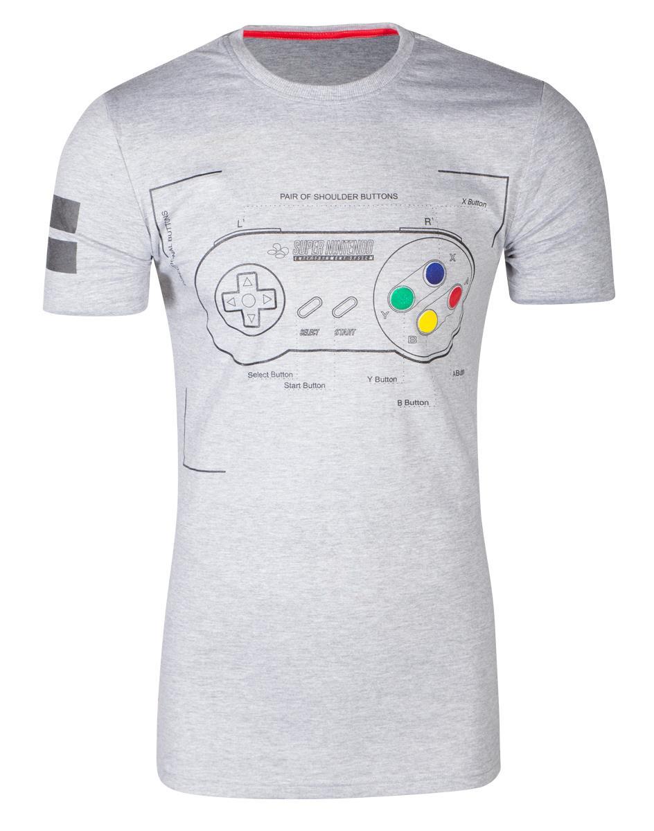 NINTENDO - T-Shirt - Super Power (XXL) : ShopForGeek.com: T-Shirt ...