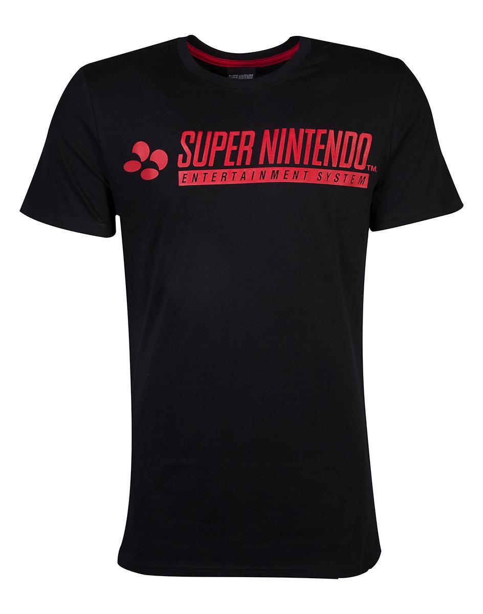 NINTENDO - T-Shirt - Super Nintendo (XL) : ShopForGeek.com: T-Shirt ...