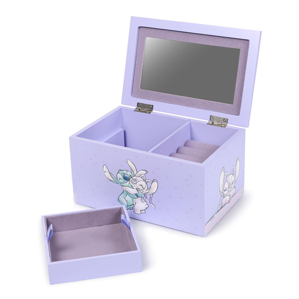 STITCH & ANGEL - Jewellery Box in Wood - 18x12x10cm : ShopForGeek.com ...