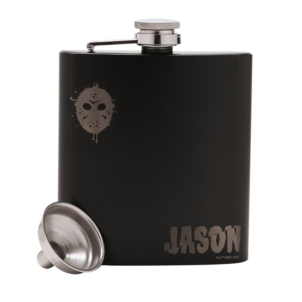 FRIDAY 13th - Jason & Mask - Hip Flask 6oz + Funnel : ShopForGeek.com ...