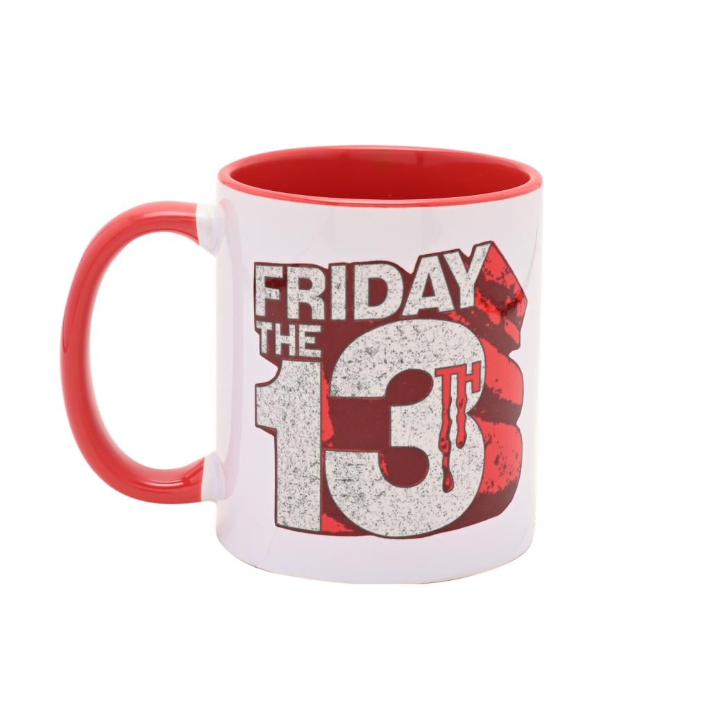 FRIDAY 13th - Logo - Inner Colored Mug - 11oz : ShopForGeek.com: Mug ...