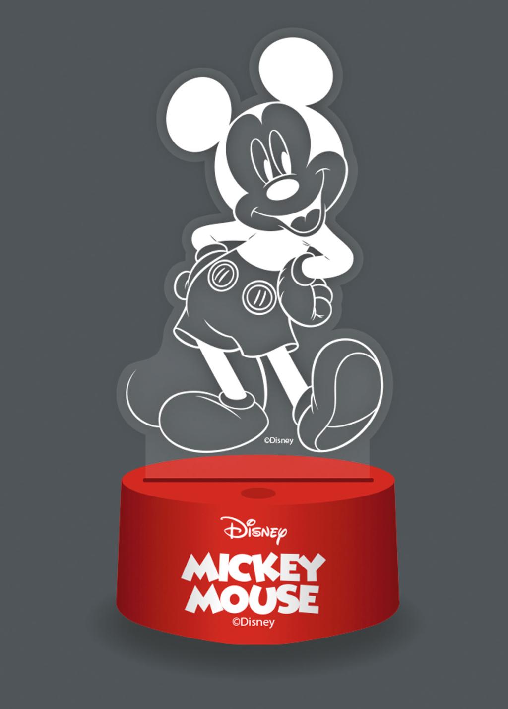 MICKEY - 3D Lamp RGB with Remote : ShopForGeek.com: Lámpara Arditex DISNEY