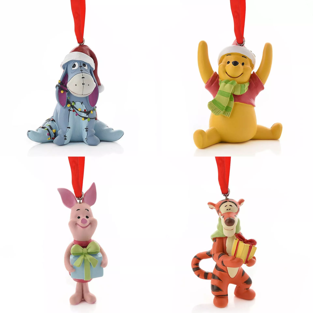 DISNEY - Winnie & Friends - Set of 4 Hanging Decoration : ShopForGeek ...